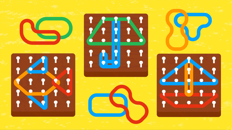Create your own geoboard | Activities | Scouts