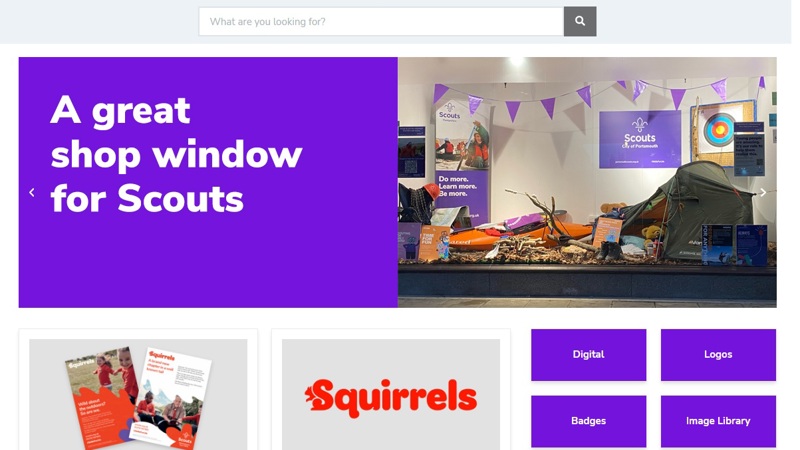 An A-Z guide to the Scouts Brand Centre | Blog | Scouts