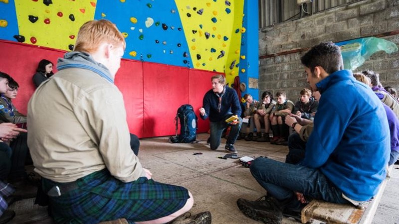 Climbing and Abseiling | Scouts