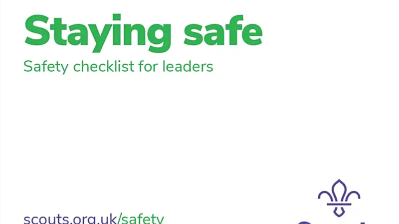 Staying Safe - Safety Checklist | Scouts