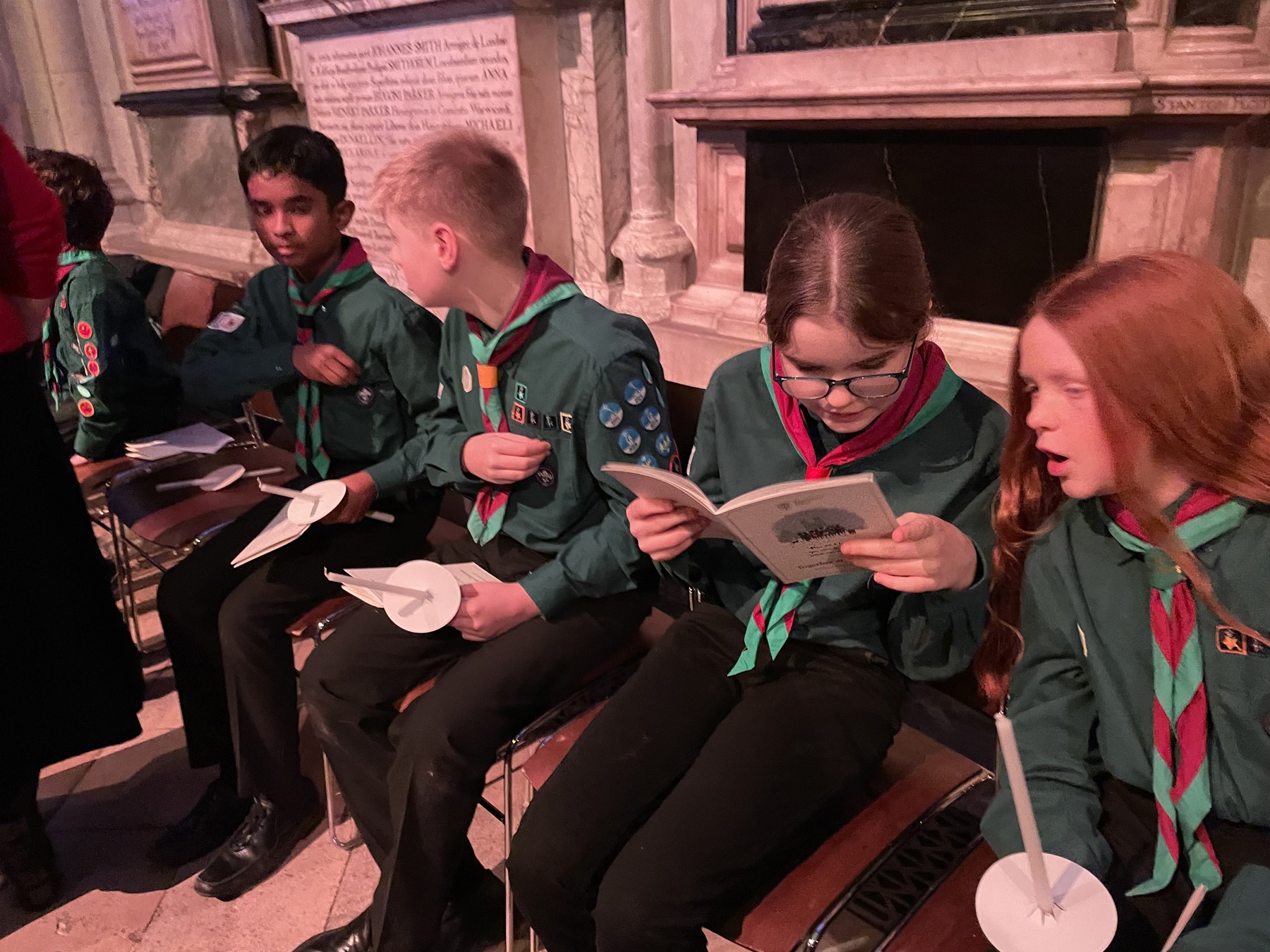 Scouts support Royal Together at Christmas Carol Service 2024 | News ...
