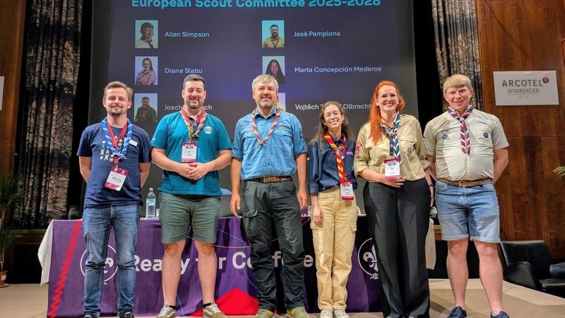 Allan Simpson elected to the European Scout Committee | News | Scouts