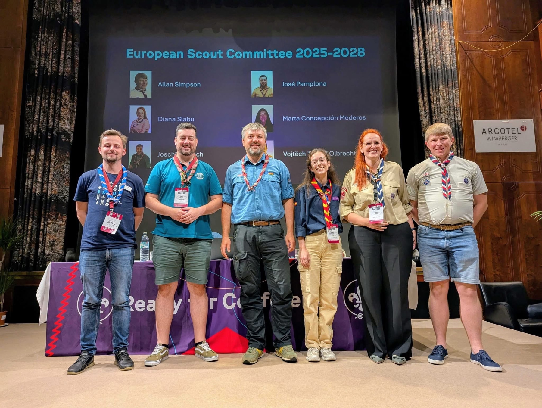 Allan Simpson elected to the European Scout Committee | News | Scouts