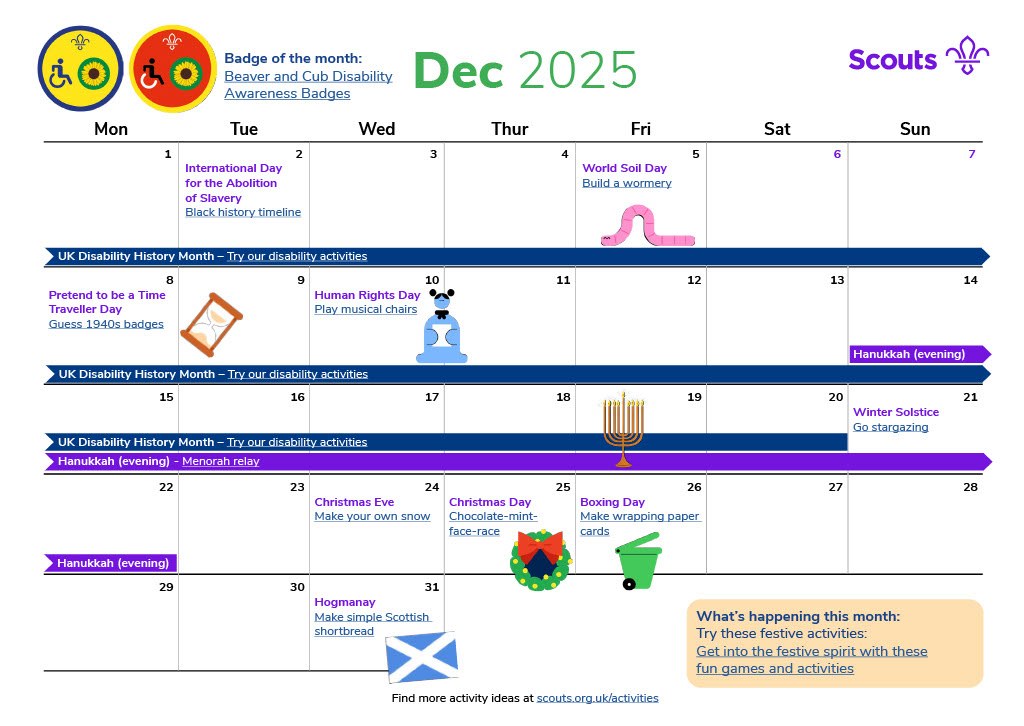 December 2025 | Scouts