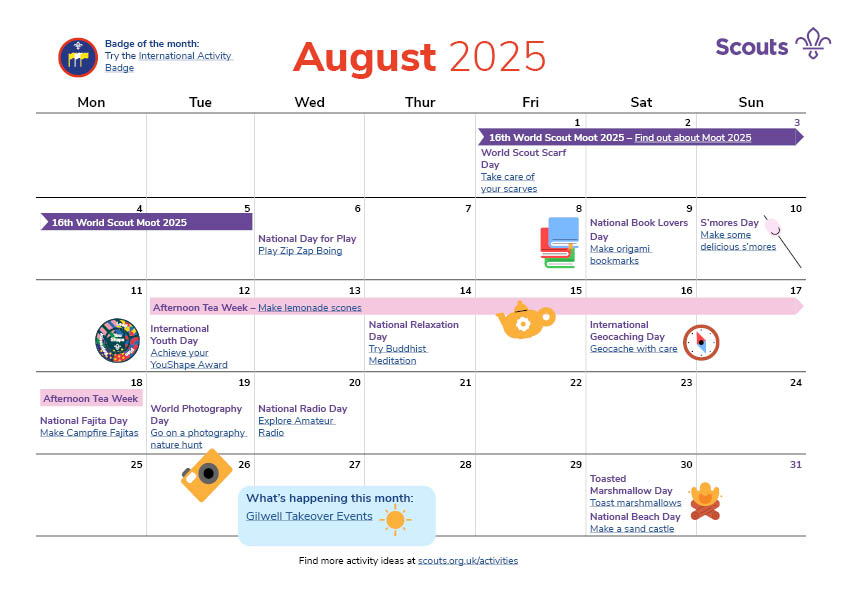August 2026 | Scouts